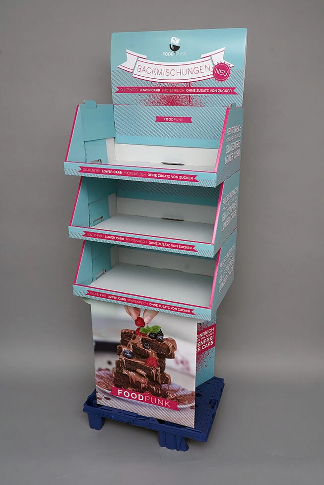Standard stacking tray displays | pod GmbH - point of display