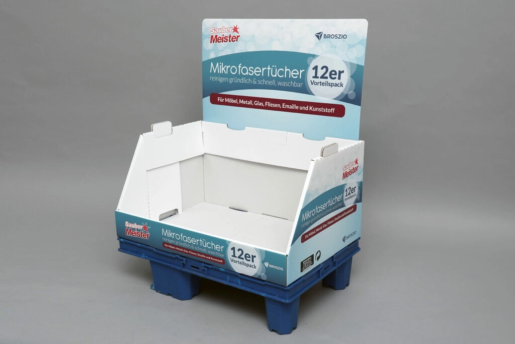 Standard stacking tray displays | pod GmbH - point of display