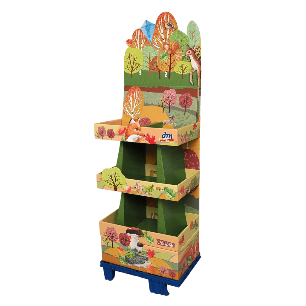 Quarter-Chep displays: Big impact in a small space | pod GmbH